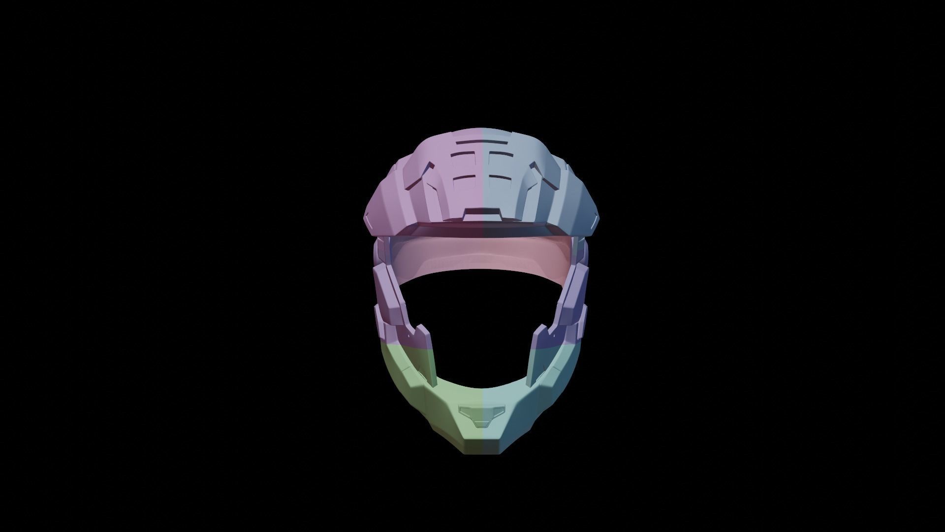 printable halo reach haunted helmet 3D model 3D printable | CGTrader