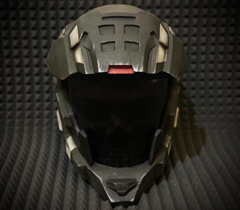 printable halo reach haunted helmet 3D model 3D printable | CGTrader