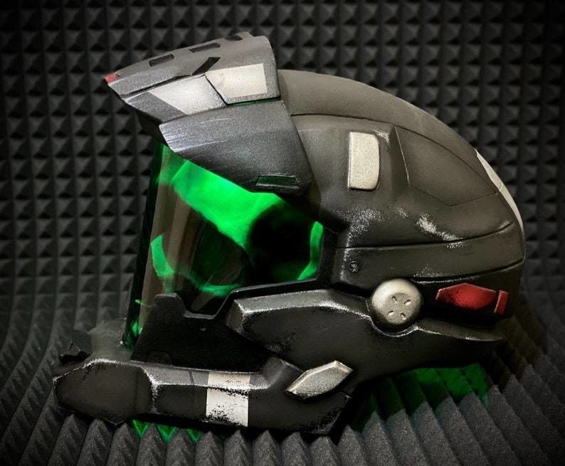 printable halo reach haunted helmet 3D model 3D printable | CGTrader