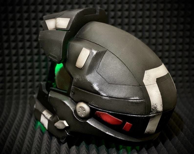 printable halo reach haunted helmet 3D model 3D printable | CGTrader