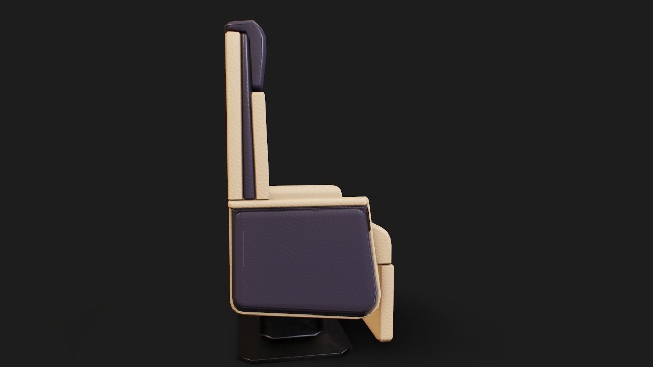 3D model airplane vip seat VR / AR / low-poly | CGTrader