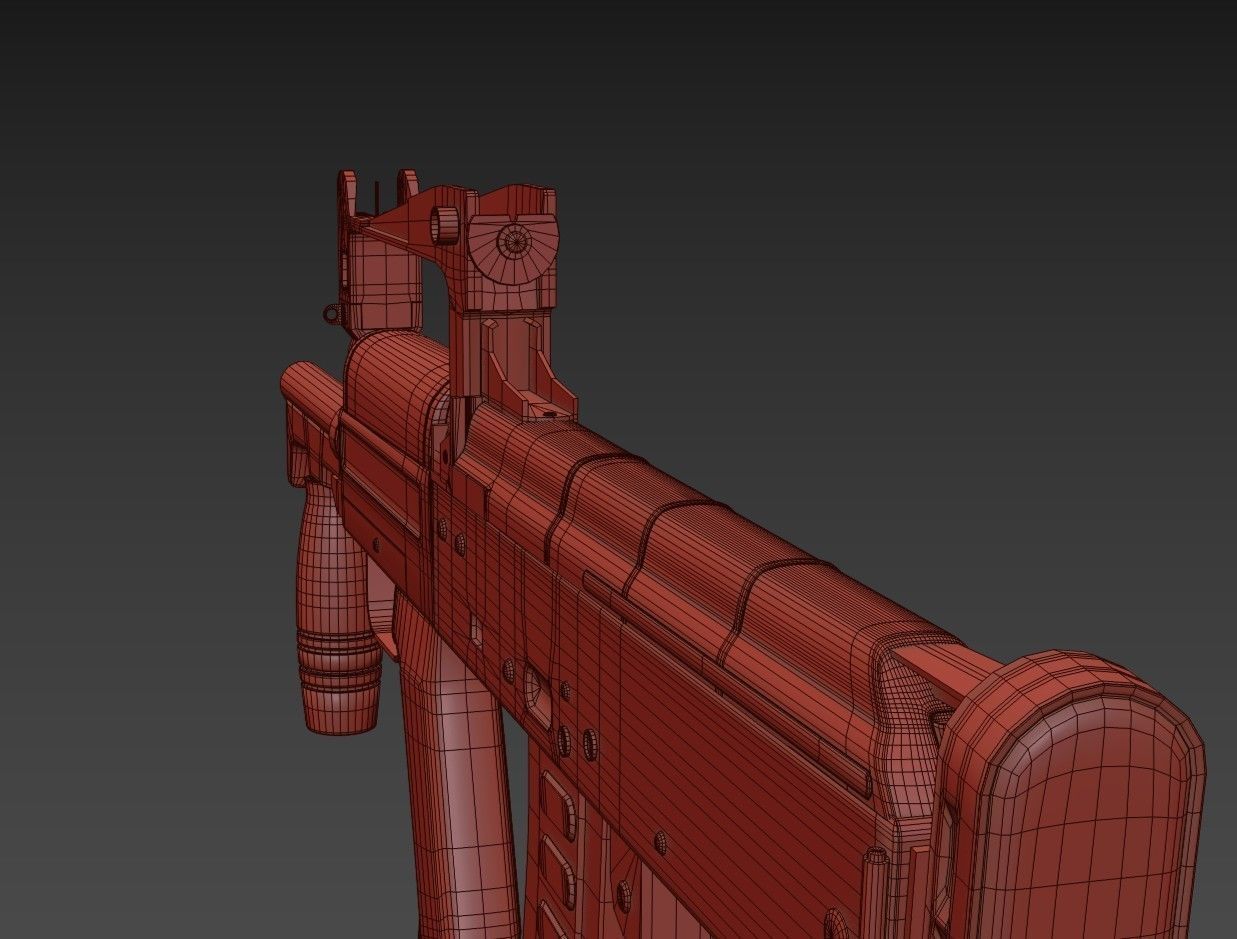 3D model OTs-14 Groza VR / AR / low-poly | CGTrader