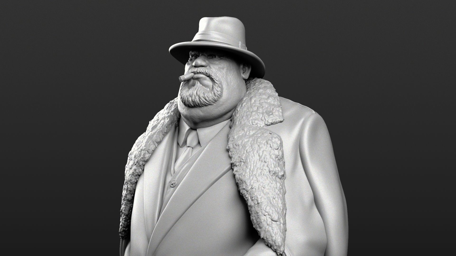 Gangster Boss 3D model 3D printable | CGTrader