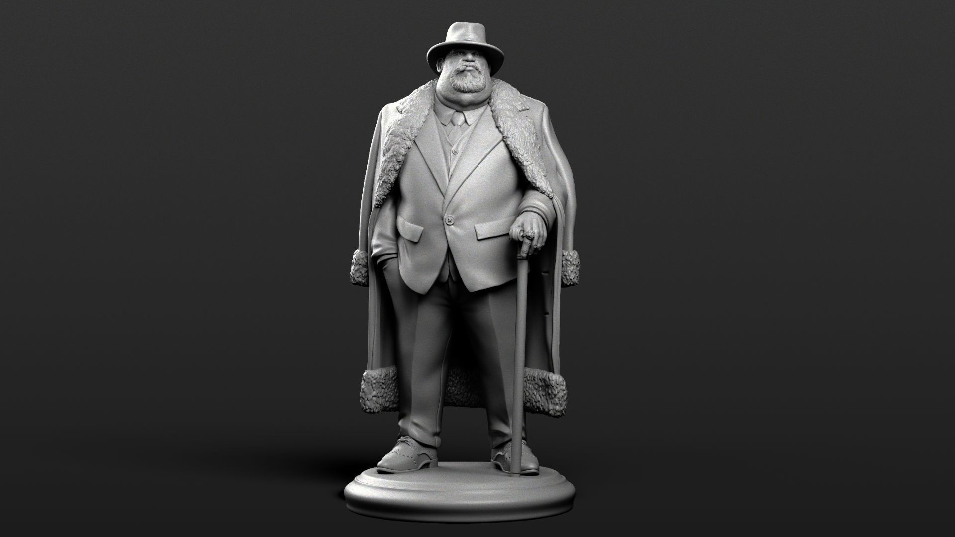 Gangster Boss 3D model 3D printable | CGTrader