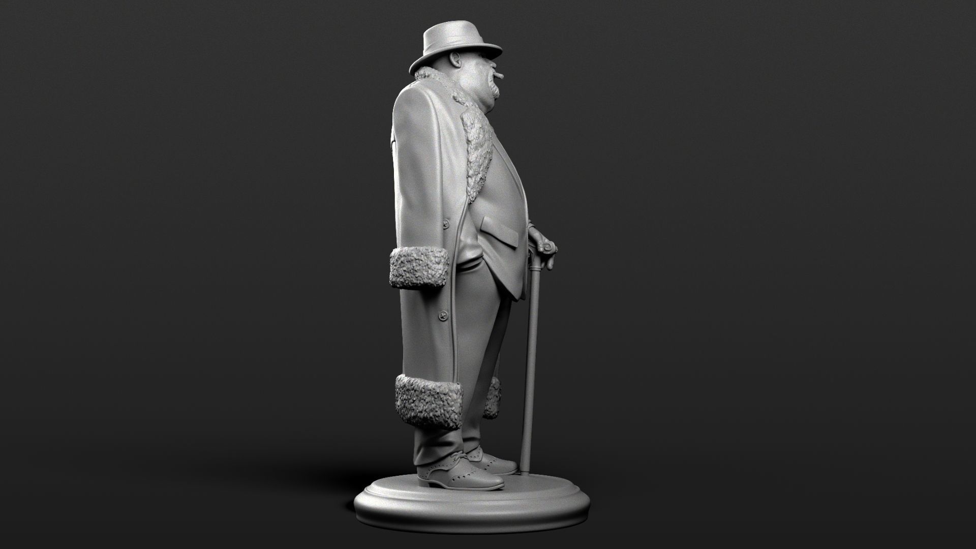 Gangster Boss 3D model 3D printable | CGTrader