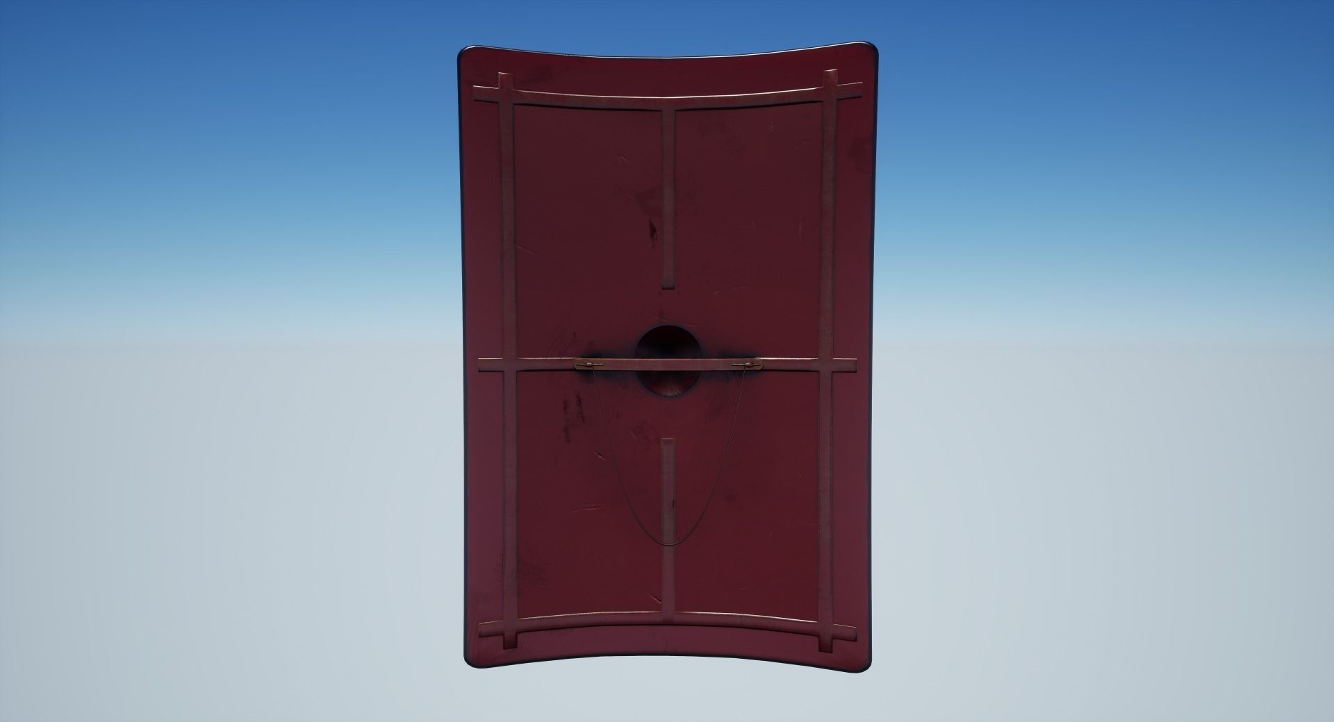 3D model Roman Scutum Shield VR / AR / low-poly | CGTrader
