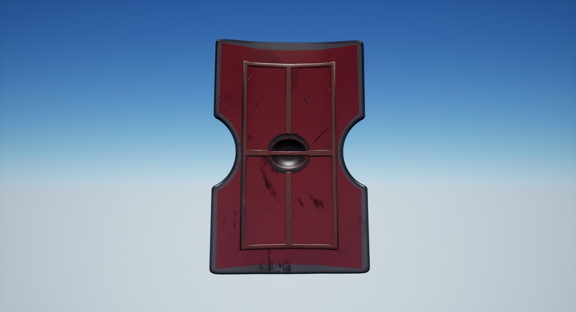 3D model Roman Scutum Shield VR / AR / low-poly | CGTrader