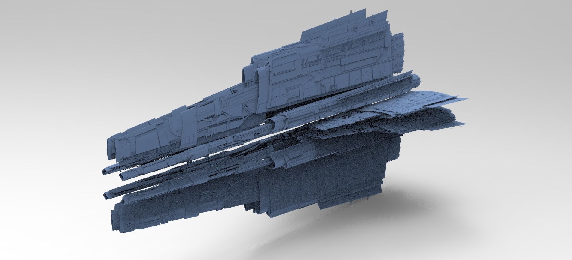 Alien Ship pyramid Ship Stargate 3D model | CGTrader