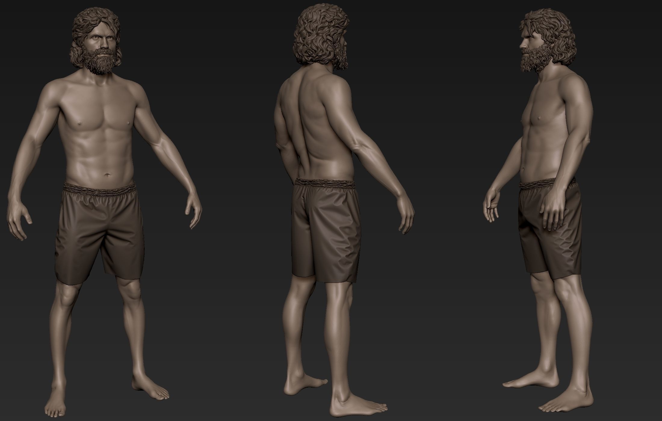 Male Base Sculpt 3D model | CGTrader