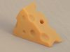 3D model Cheese low-poly and subdiv VR / AR / low-poly | CGTrader