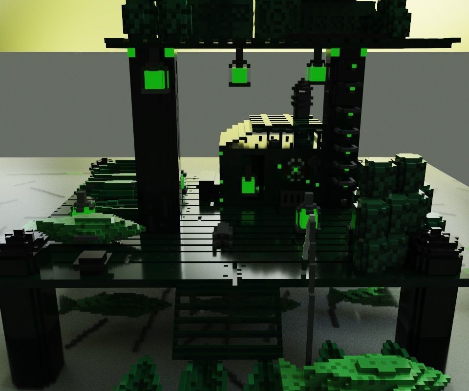 3D model surface base VR / AR / low-poly | CGTrader