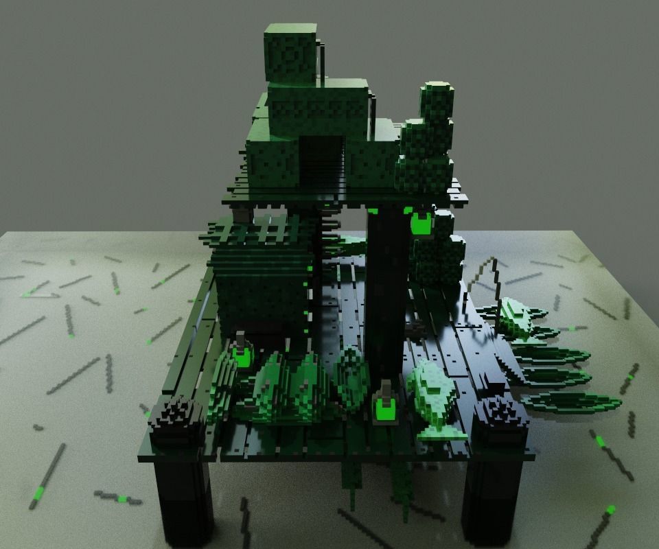 3D model surface base VR / AR / low-poly | CGTrader