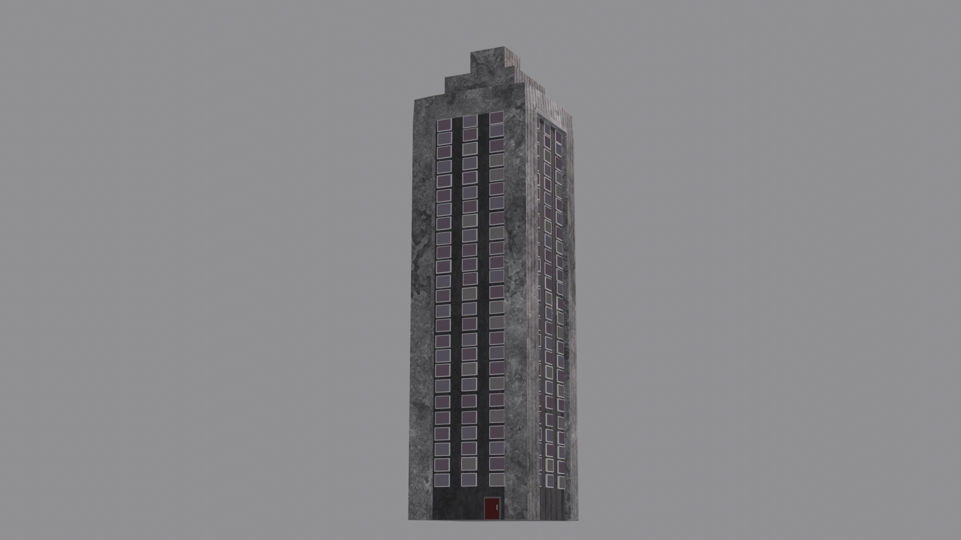 Realistic sky scraper free 3D model animated rigged | CGTrader