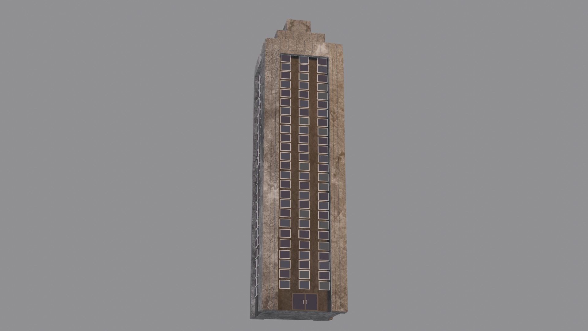 Realistic sky scraper free 3D model animated rigged | CGTrader