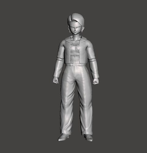 Android 18 Dragon Ball GT 3D Model 3D model 3D printable | CGTrader
