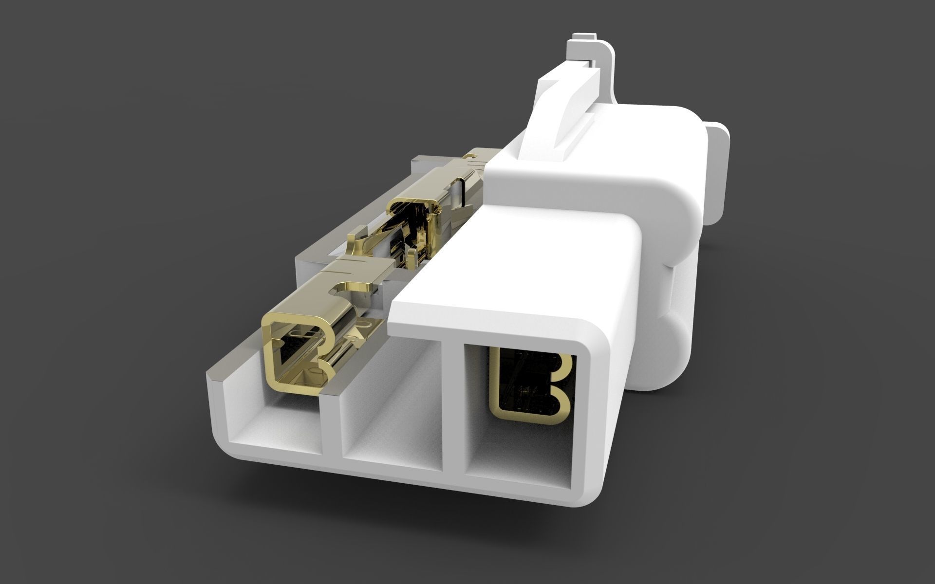 Car Connectors DJ70 3D model 3D printable | CGTrader