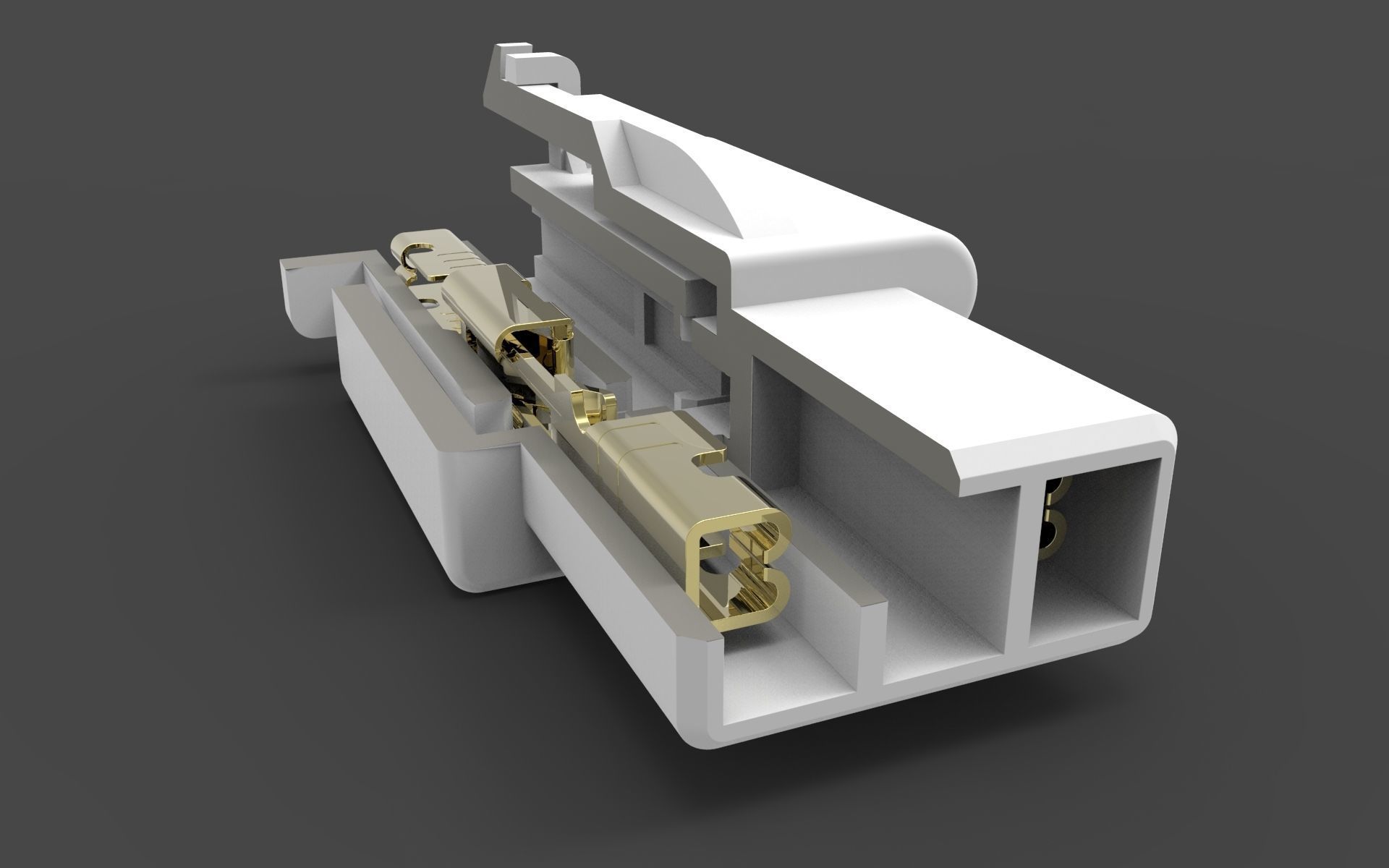 Car Connectors DJ70 3D model 3D printable | CGTrader