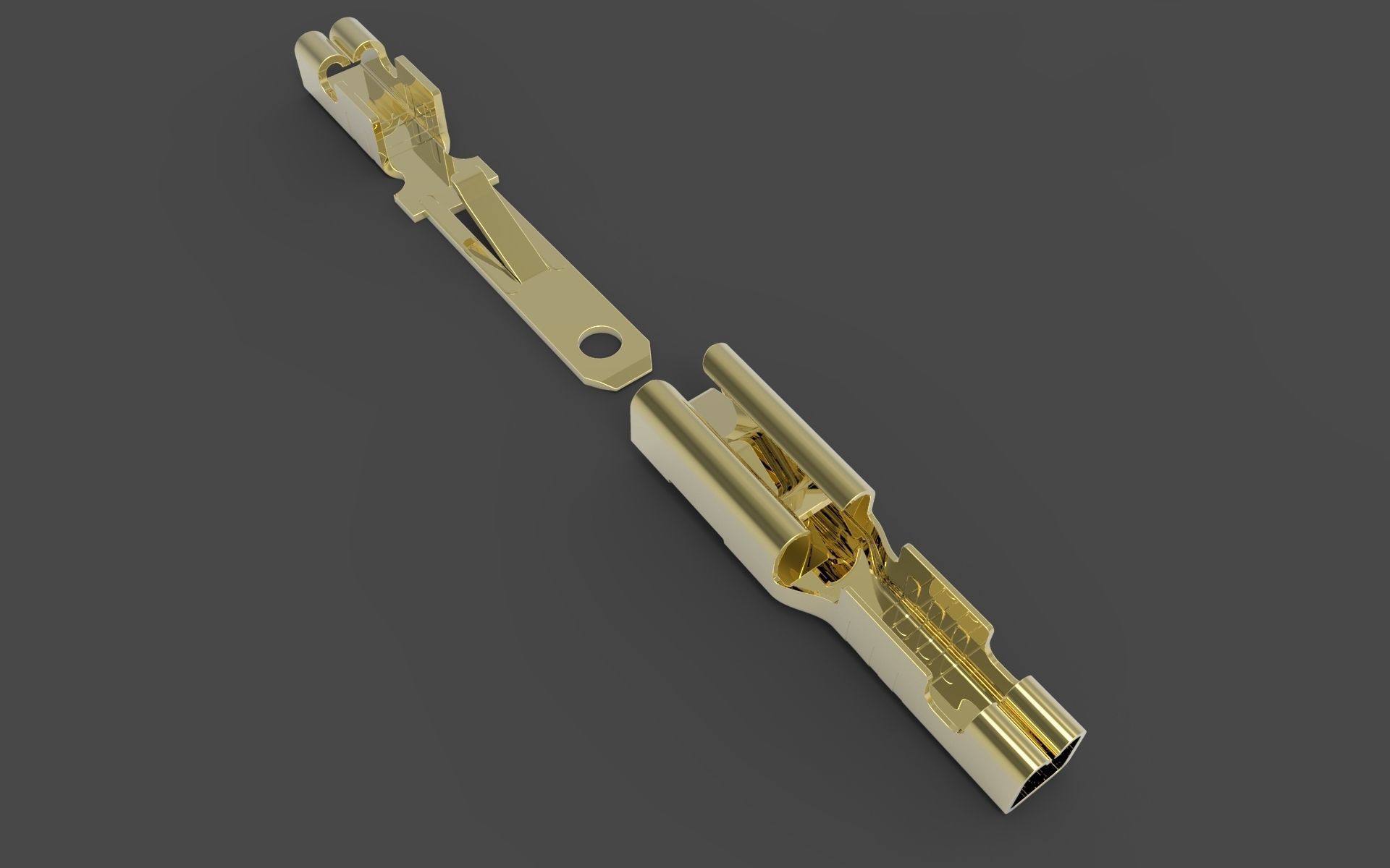 Car Connectors DJ70 3D model 3D printable | CGTrader