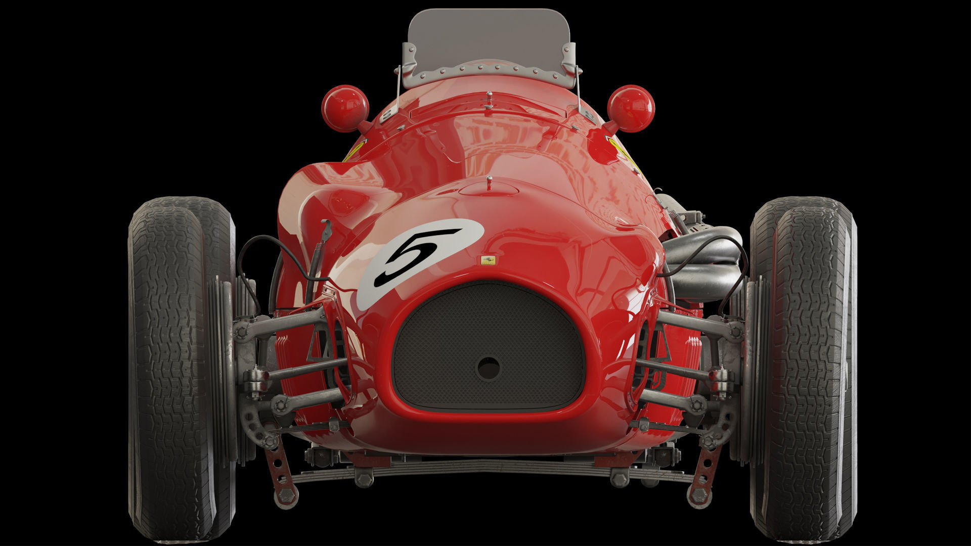 Ferrari 500 F2 1952 3D model | CGTrader