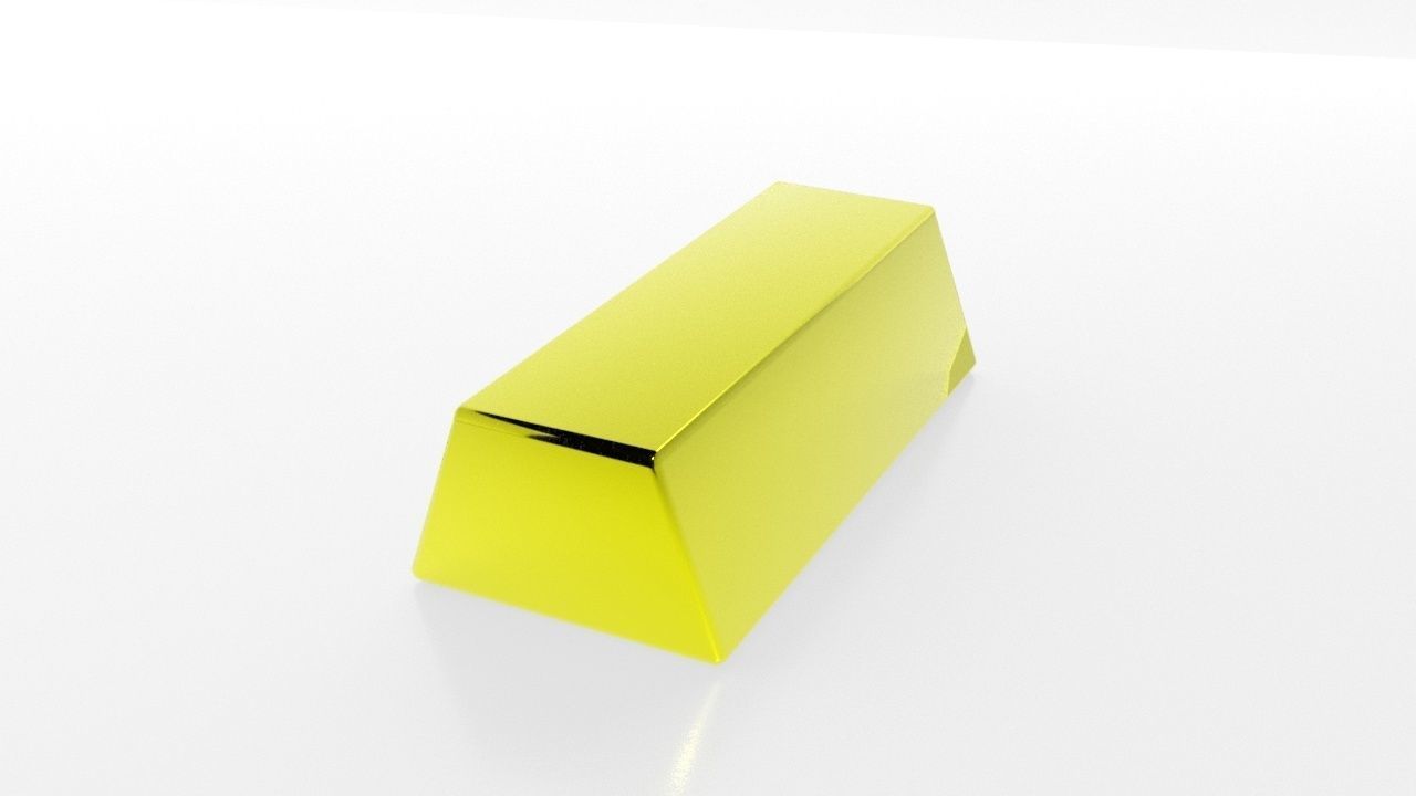 GOLDS gold box 3D model animated | CGTrader