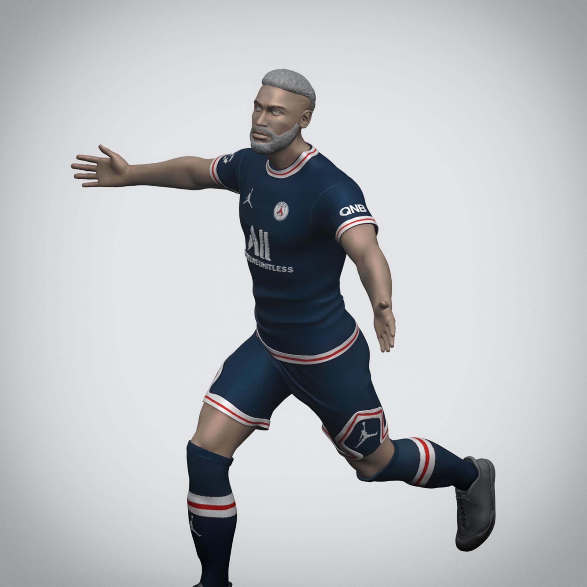 Neymar JR 3D Printable 2 3D model 3D printable | CGTrader