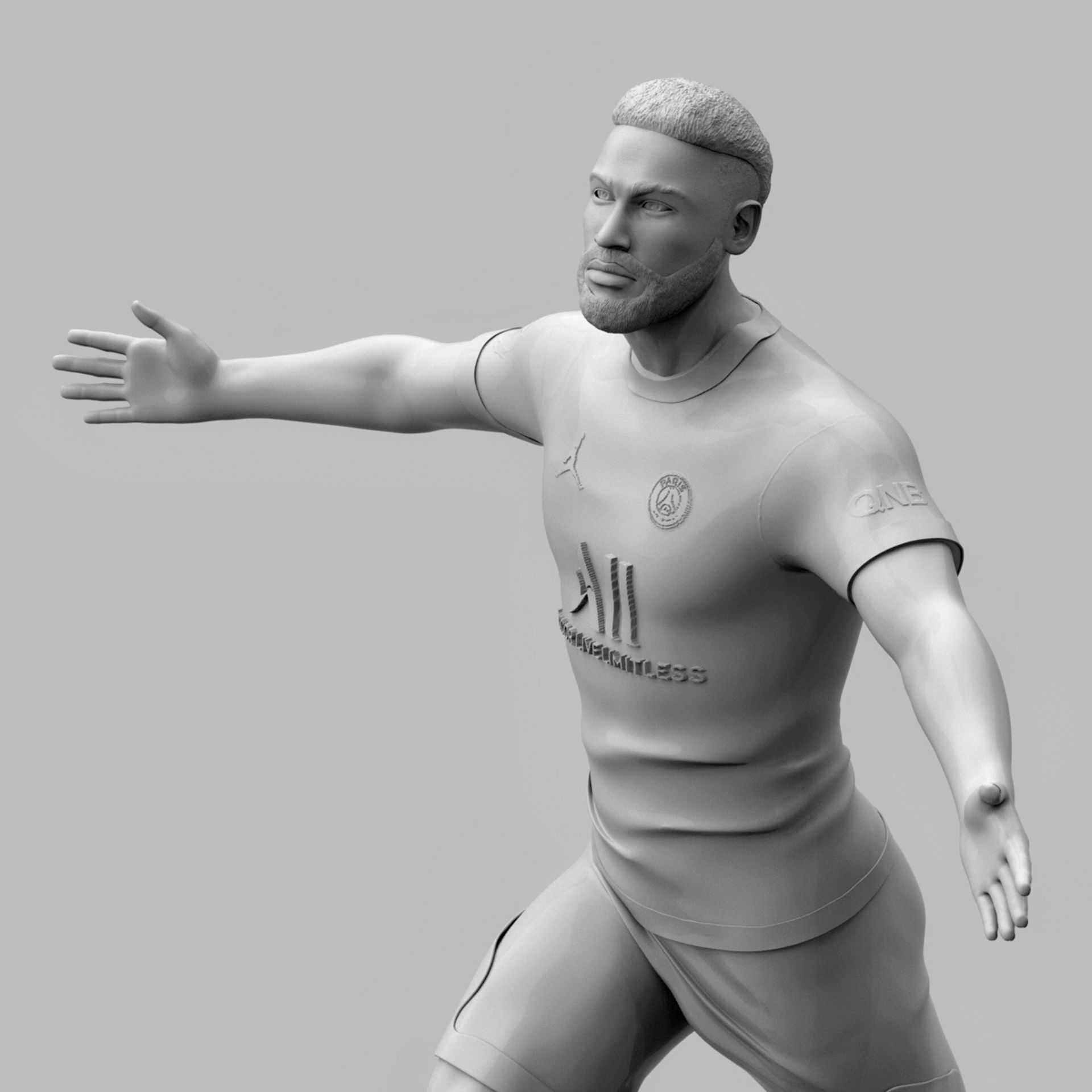 Neymar JR 3D Printable 2 3D model 3D printable | CGTrader