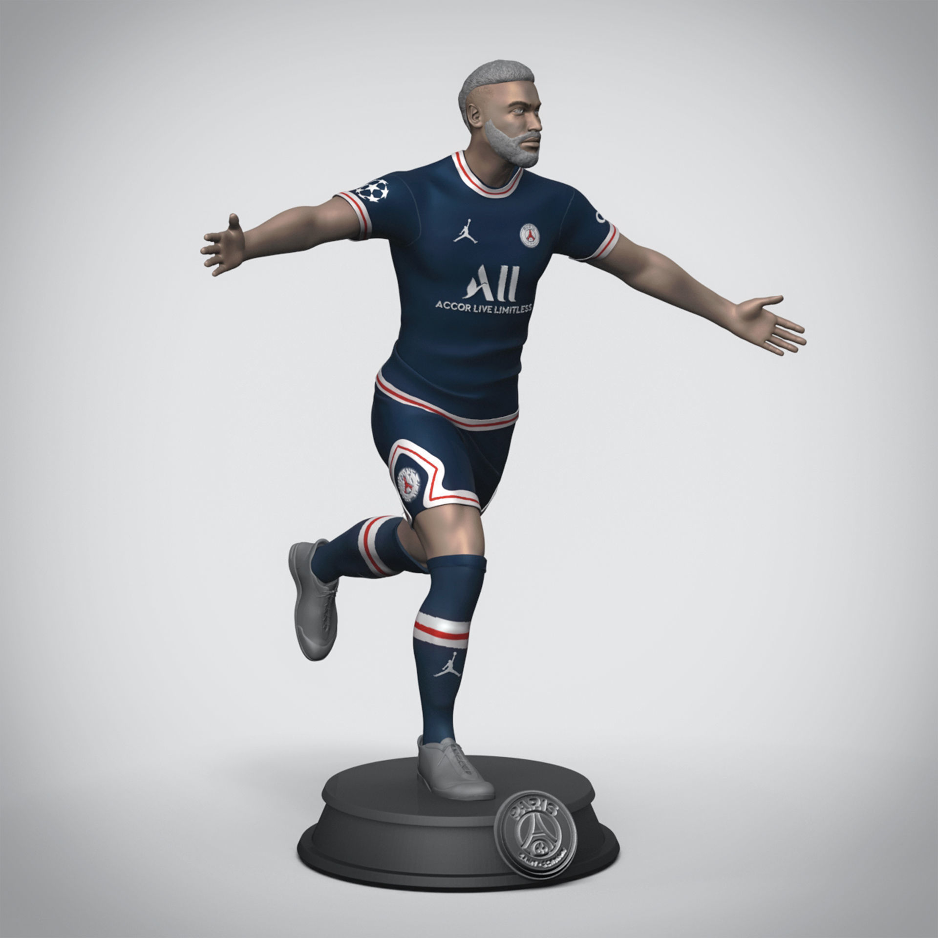 Neymar JR 3D Printable 2 3D model 3D printable | CGTrader