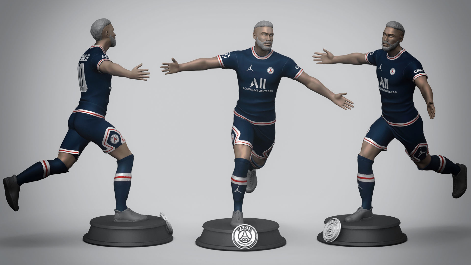 Neymar JR 3D Printable 2 3D model 3D printable | CGTrader