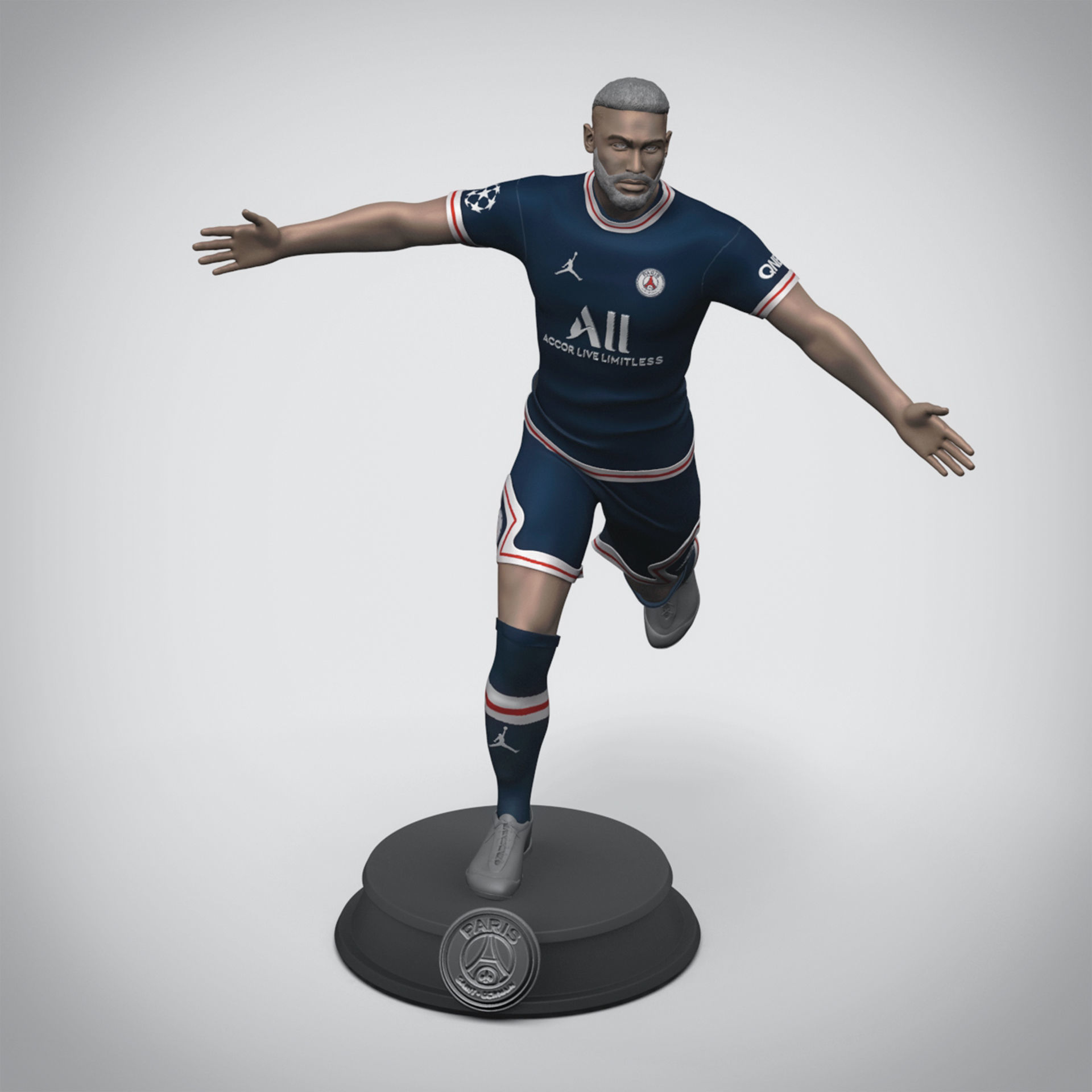 Neymar JR 3D Printable 2 3D model 3D printable | CGTrader