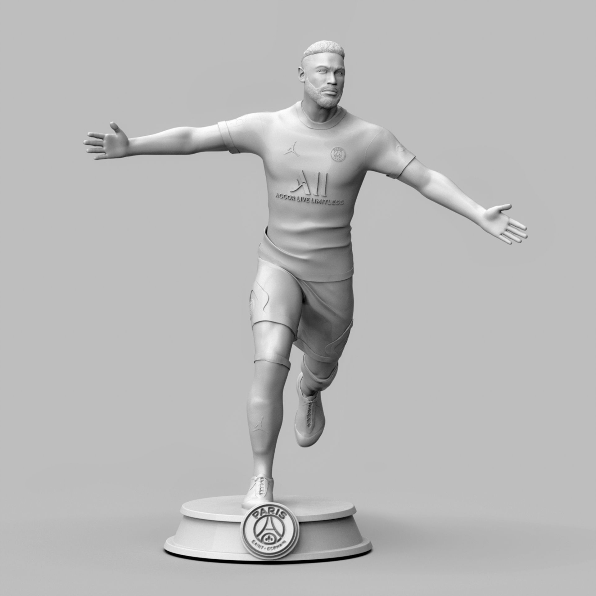 Neymar JR 3D Printable 2 3D model 3D printable | CGTrader