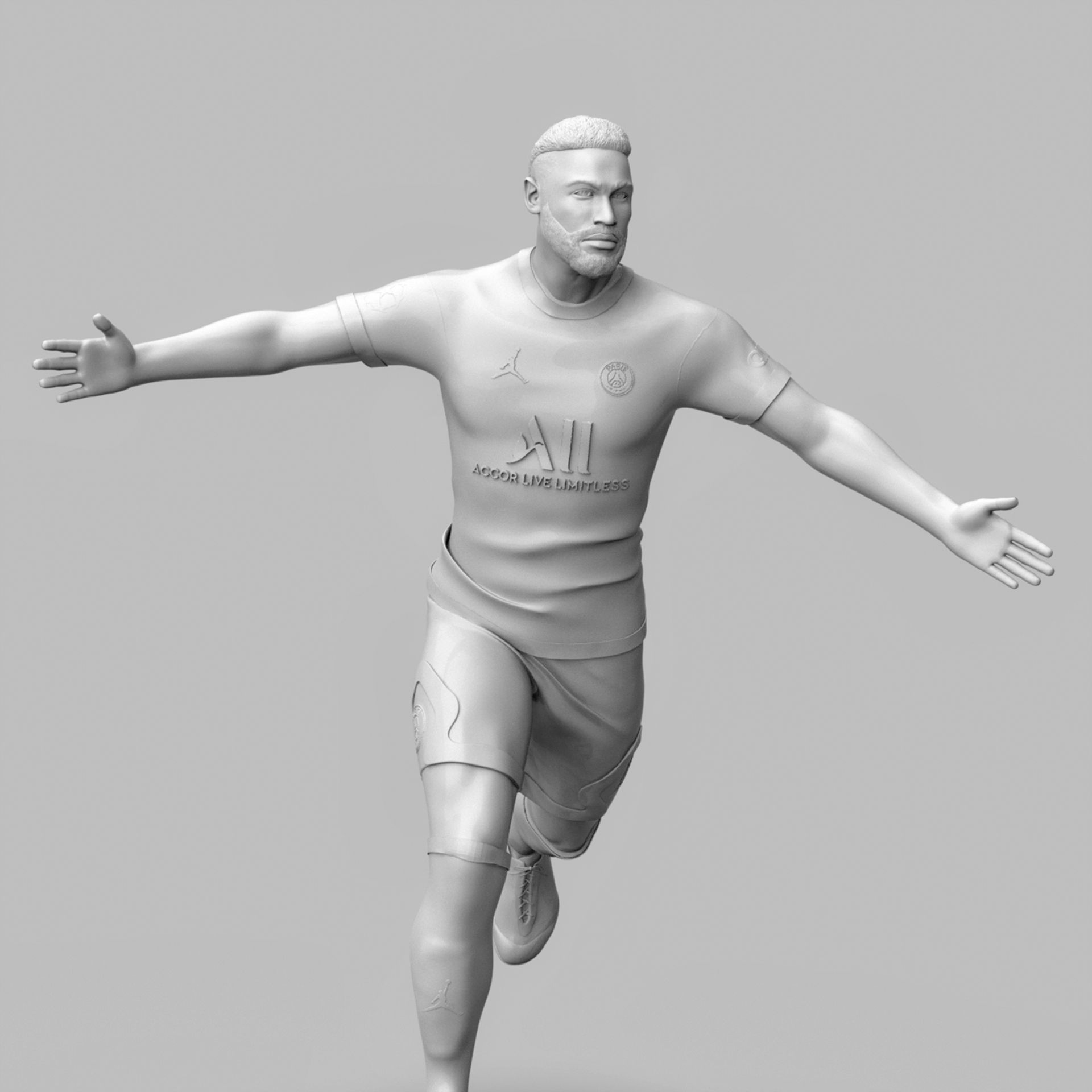 Neymar JR 3D Printable 2 3D model 3D printable | CGTrader