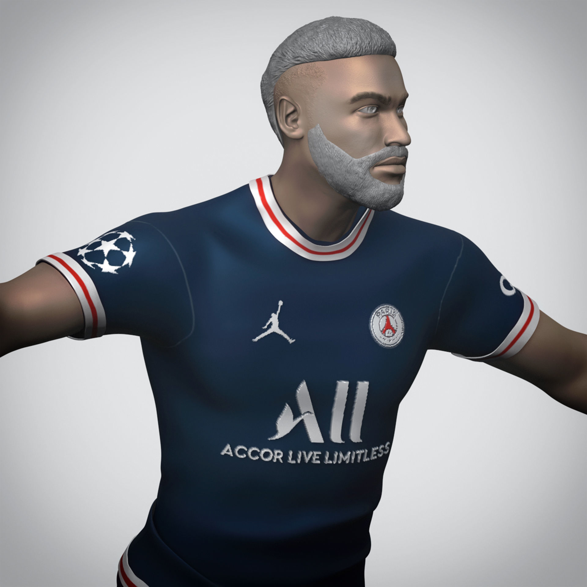 Neymar JR 3D Printable 2 3D model 3D printable | CGTrader