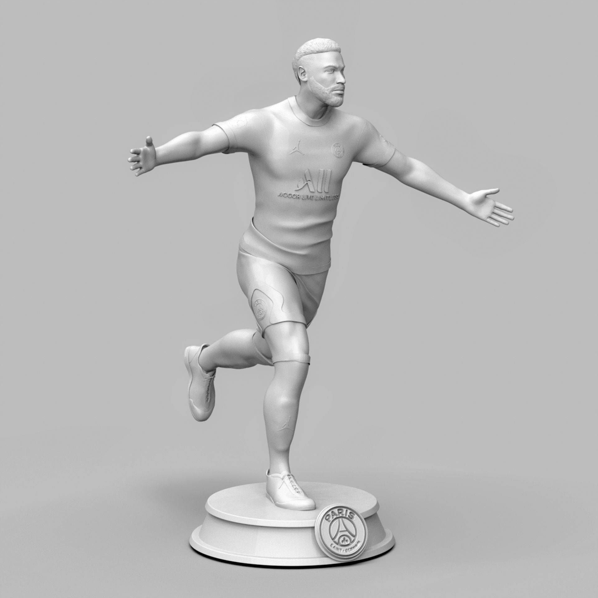 Neymar JR 3D Printable 2 3D model 3D printable | CGTrader