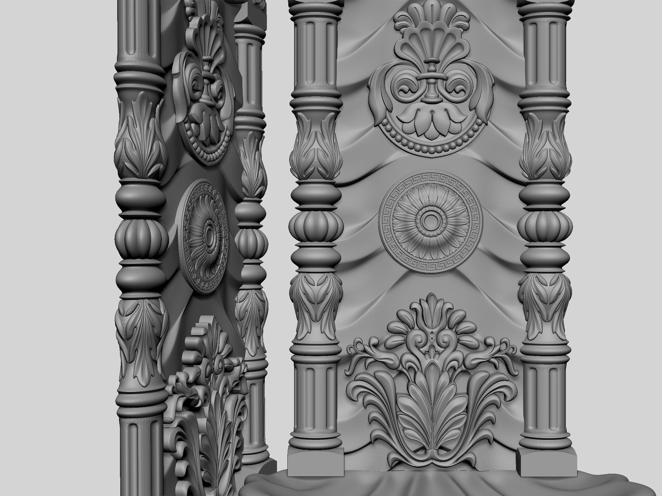Classic Middle Eastern Fountain 3D model 3D printable | CGTrader
