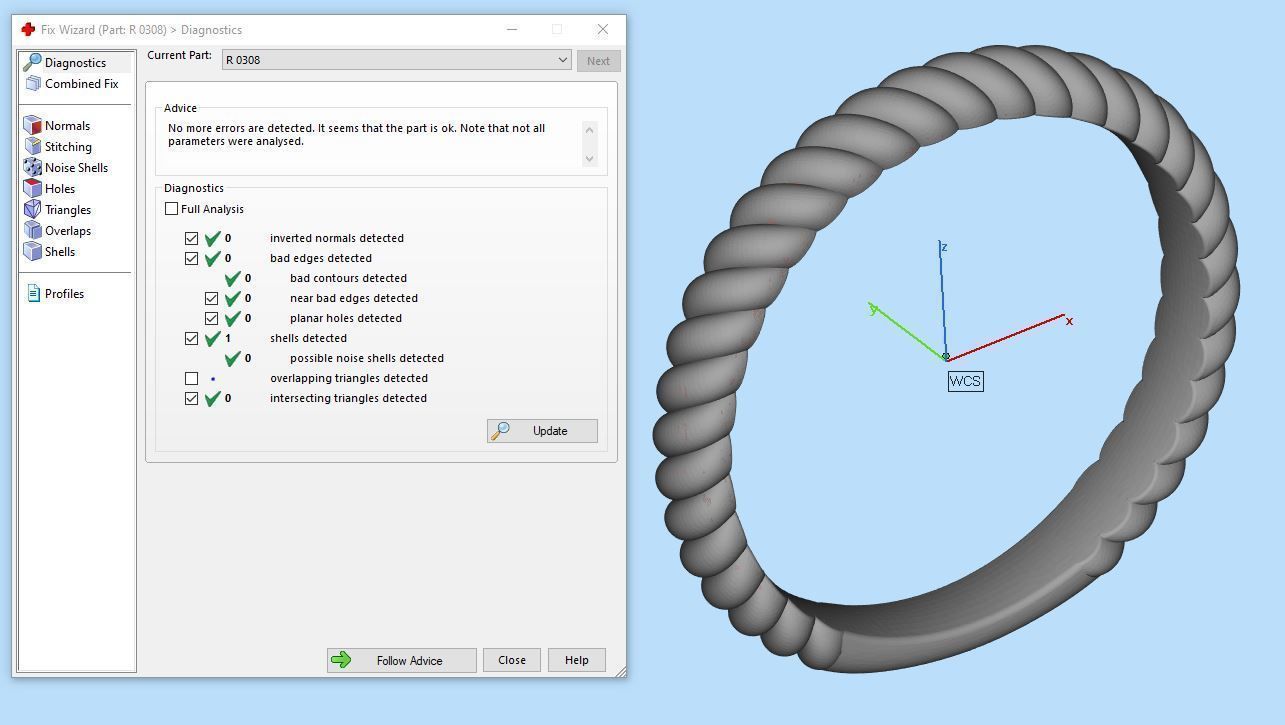 Band ring cable rope printable 3d model 3D model 3D printable | CGTrader