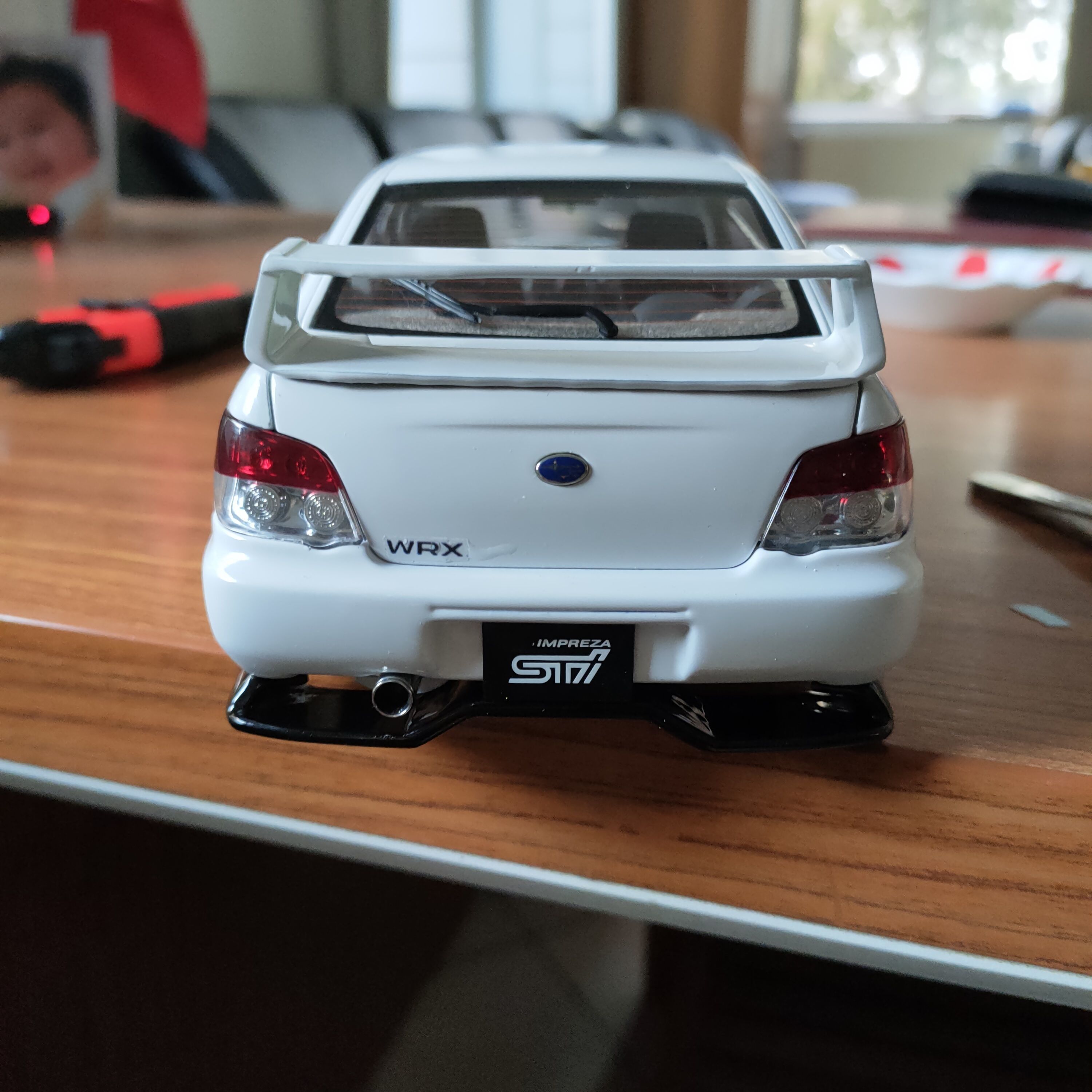 Autoart Subaru Impreza Hawkeye Body Kit and work xd9 rim 3D model 3D ...