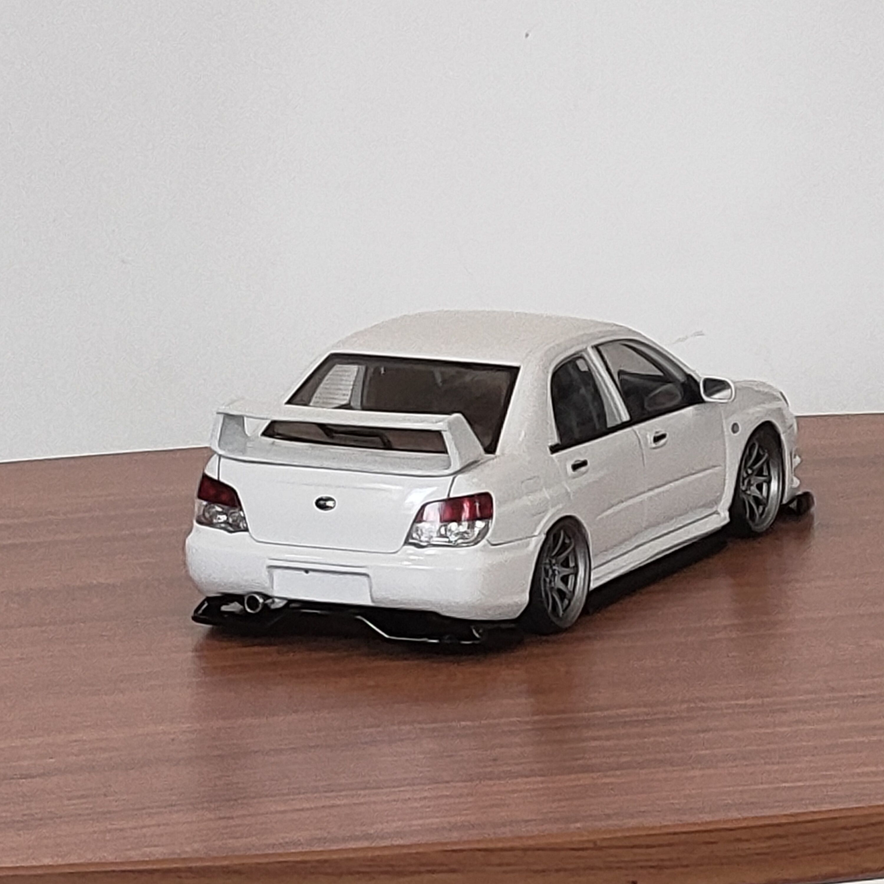 Autoart Subaru Impreza Hawkeye Body Kit and work xd9 rim 3D model 3D ...