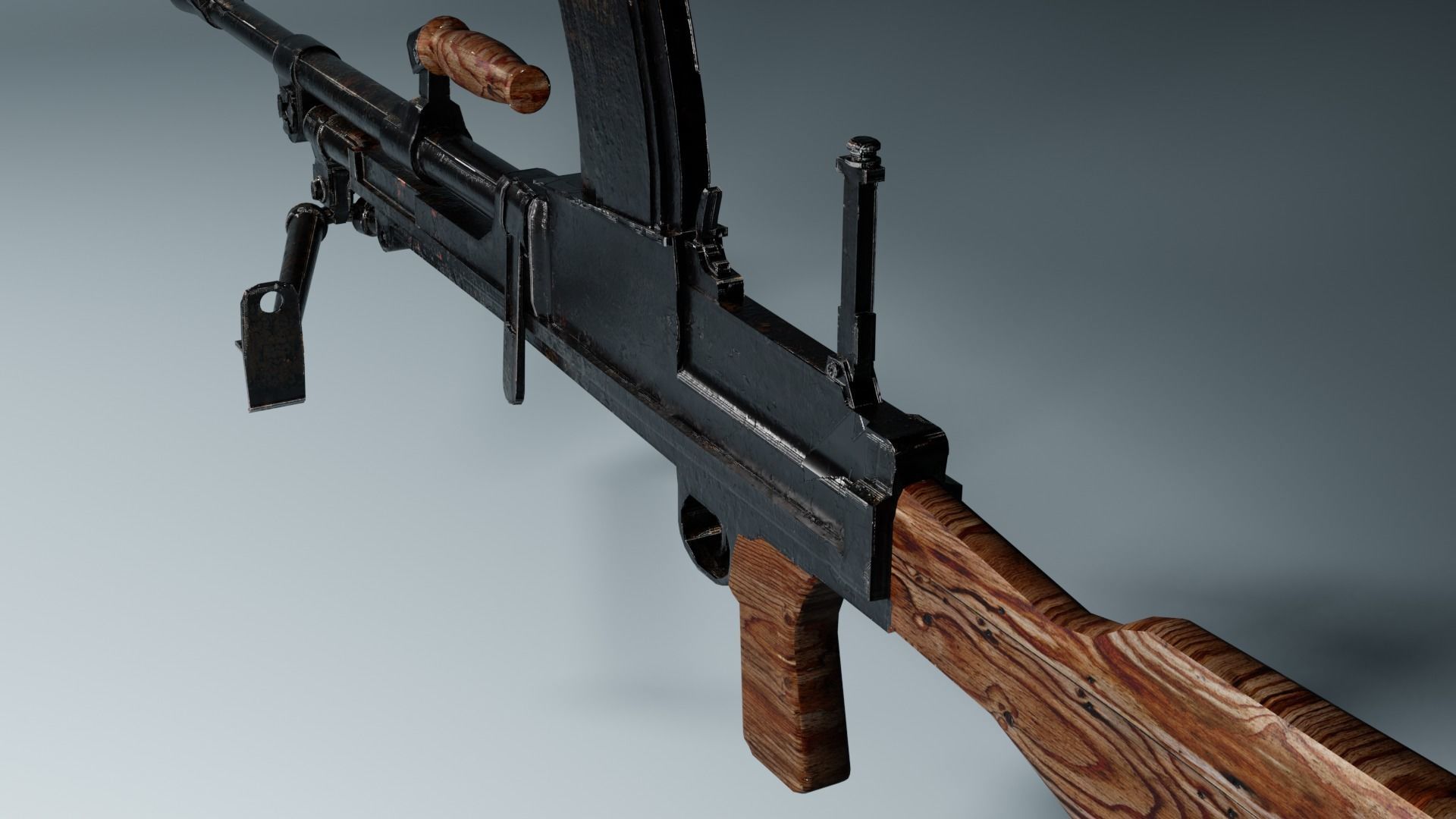 Bren mk II PBR 3D model | CGTrader