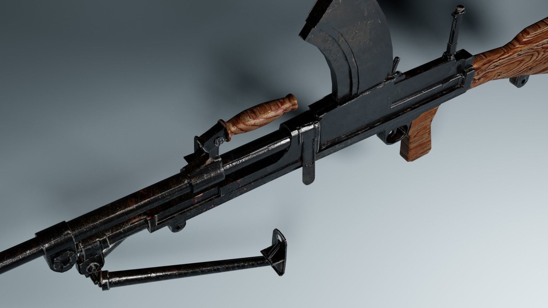Bren mk II PBR 3D model | CGTrader