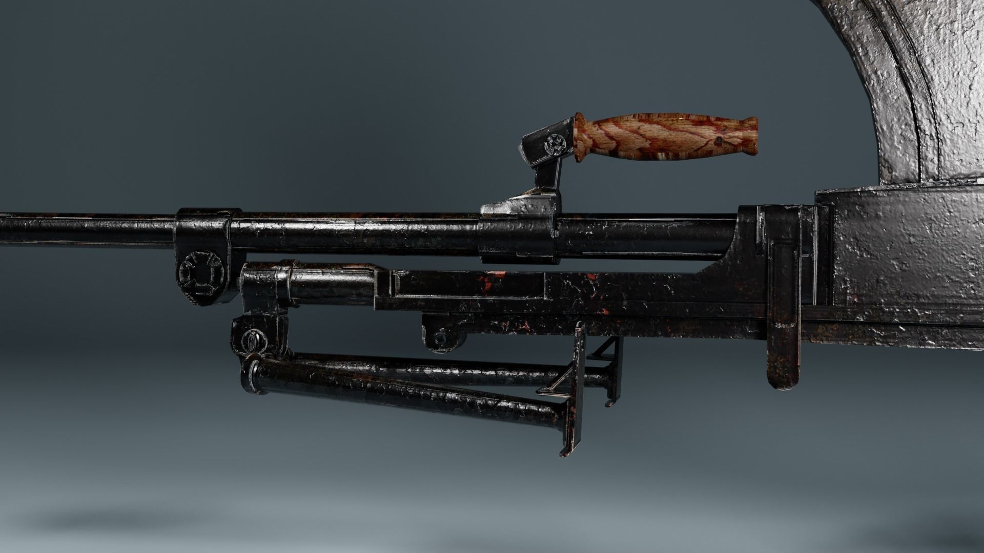 Bren mk II PBR 3D model | CGTrader