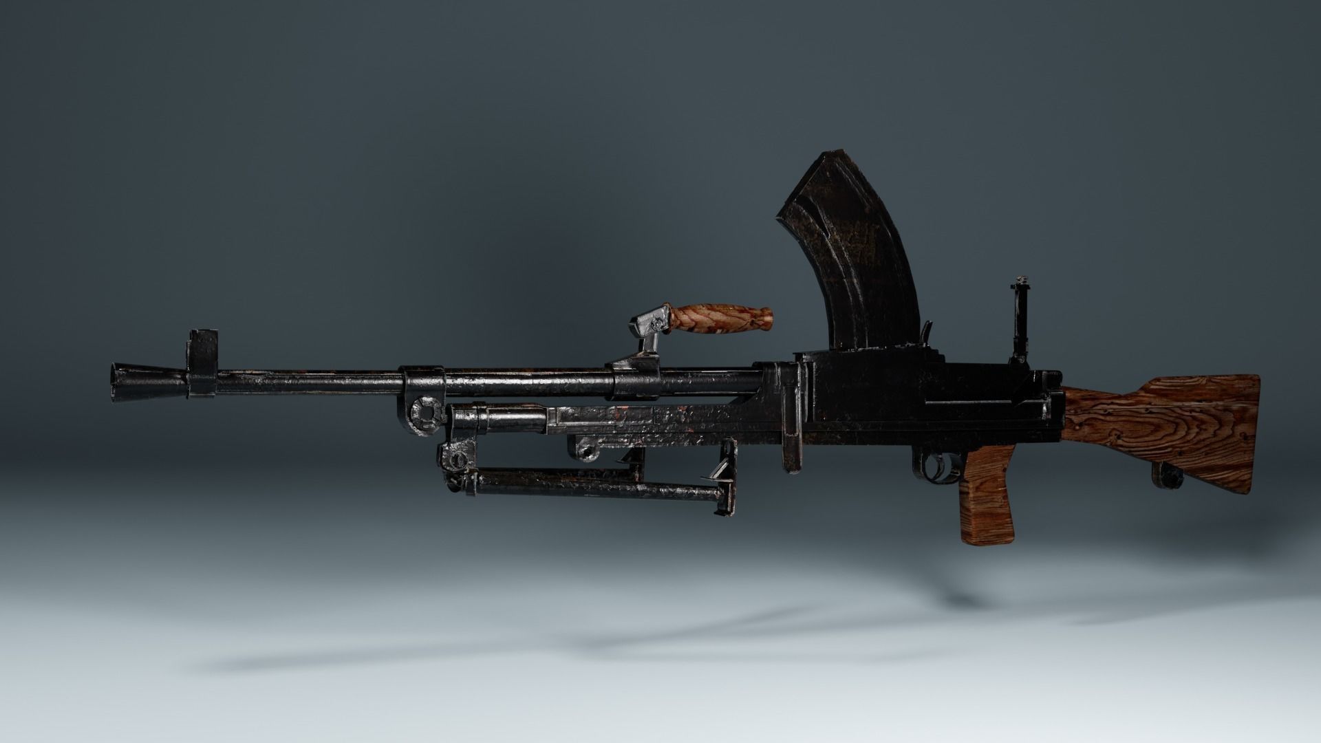 Bren mk II PBR 3D model | CGTrader
