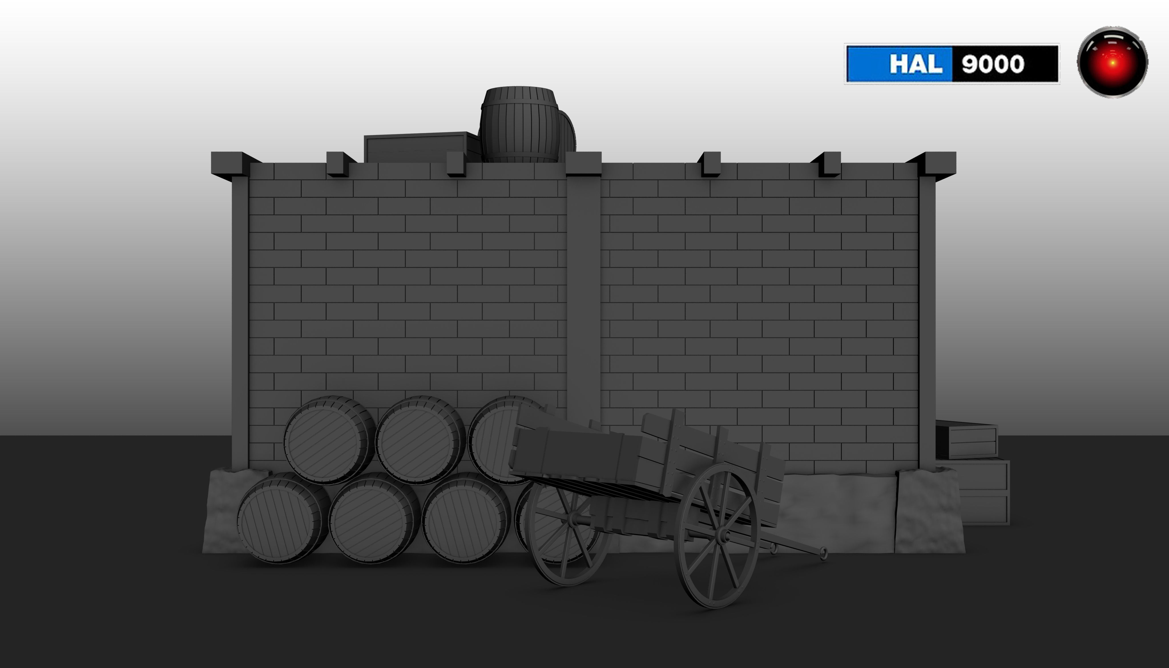 Medieval Silo free 3D model | CGTrader