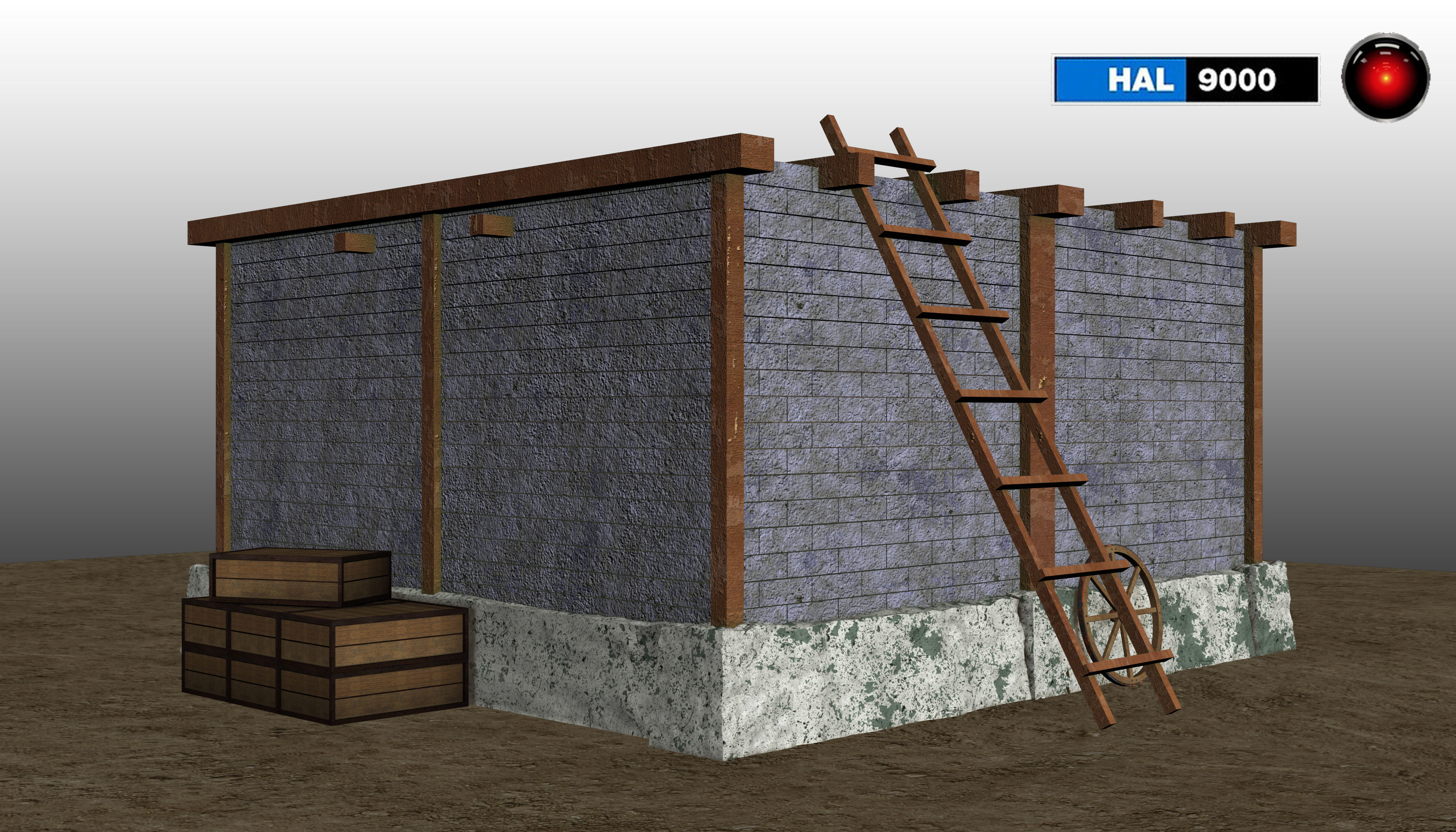 Medieval Silo free 3D model | CGTrader