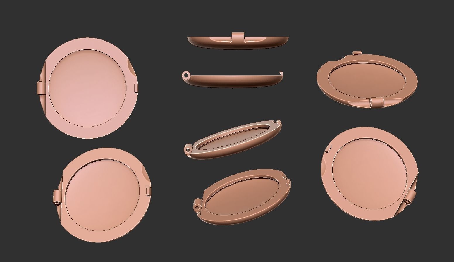 Locket N2 Pre-supported 3D model 3D printable | CGTrader