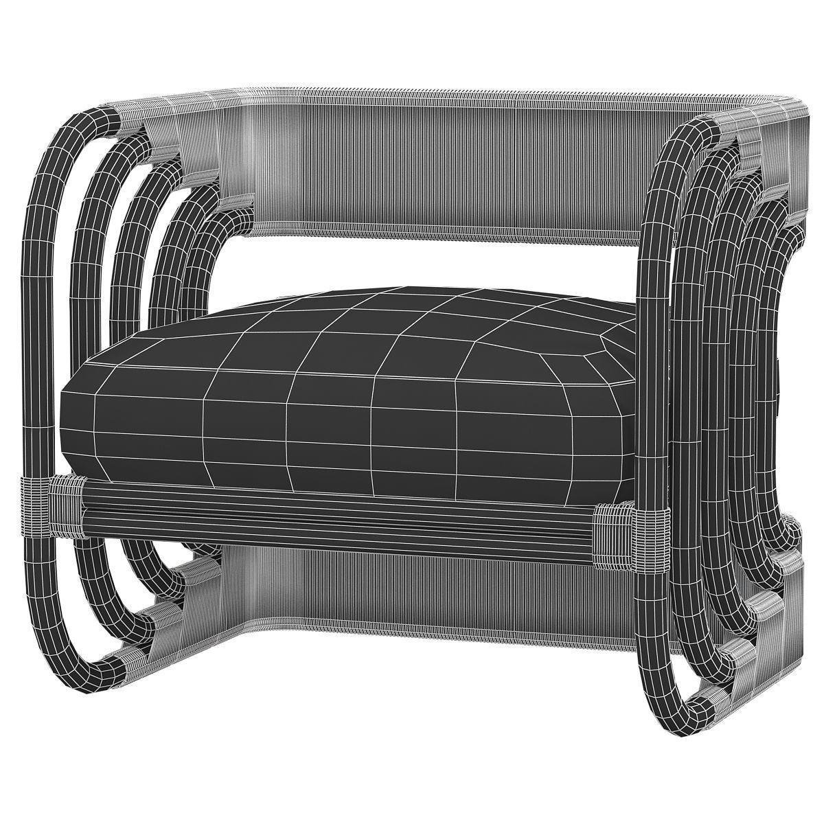 3D model HAMZA CHAIR 3d model VR / AR / low-poly | CGTrader