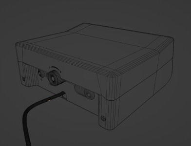 Braun DN40 Electronic Clock free VR / AR / low-poly 3D model | CGTrader