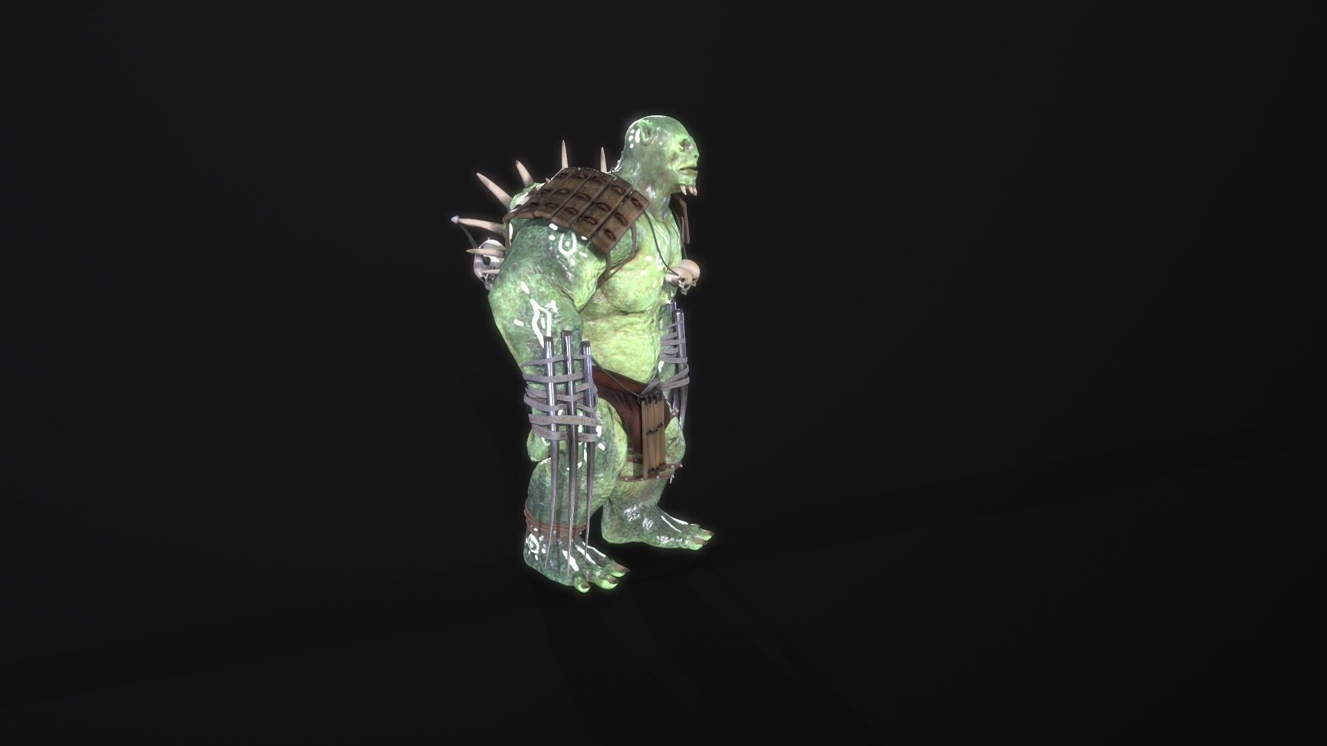 3D model Troll v3 VR / AR / low-poly | CGTrader