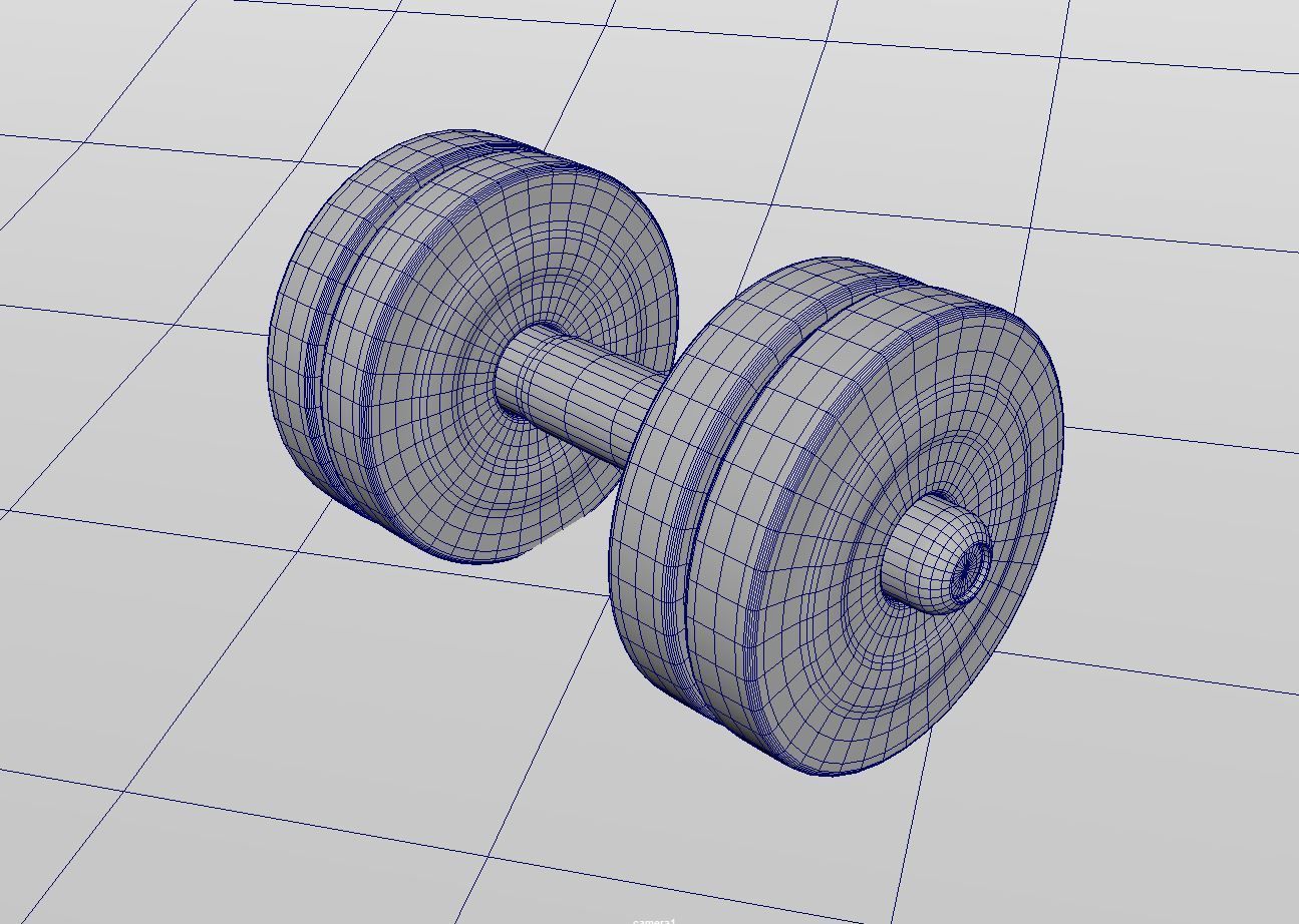 3D model Gym Dumbbell Weight 3D model VR / AR / low-poly | CGTrader