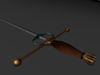 3D model Rapier OC VR / AR / low-poly | CGTrader