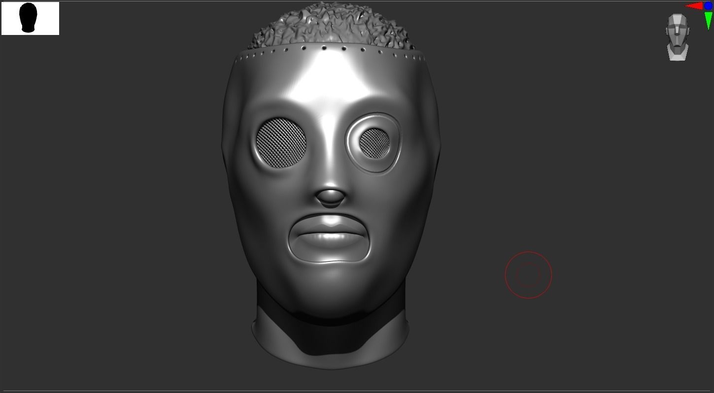 Slipknot mask 3D model 3D printable | CGTrader